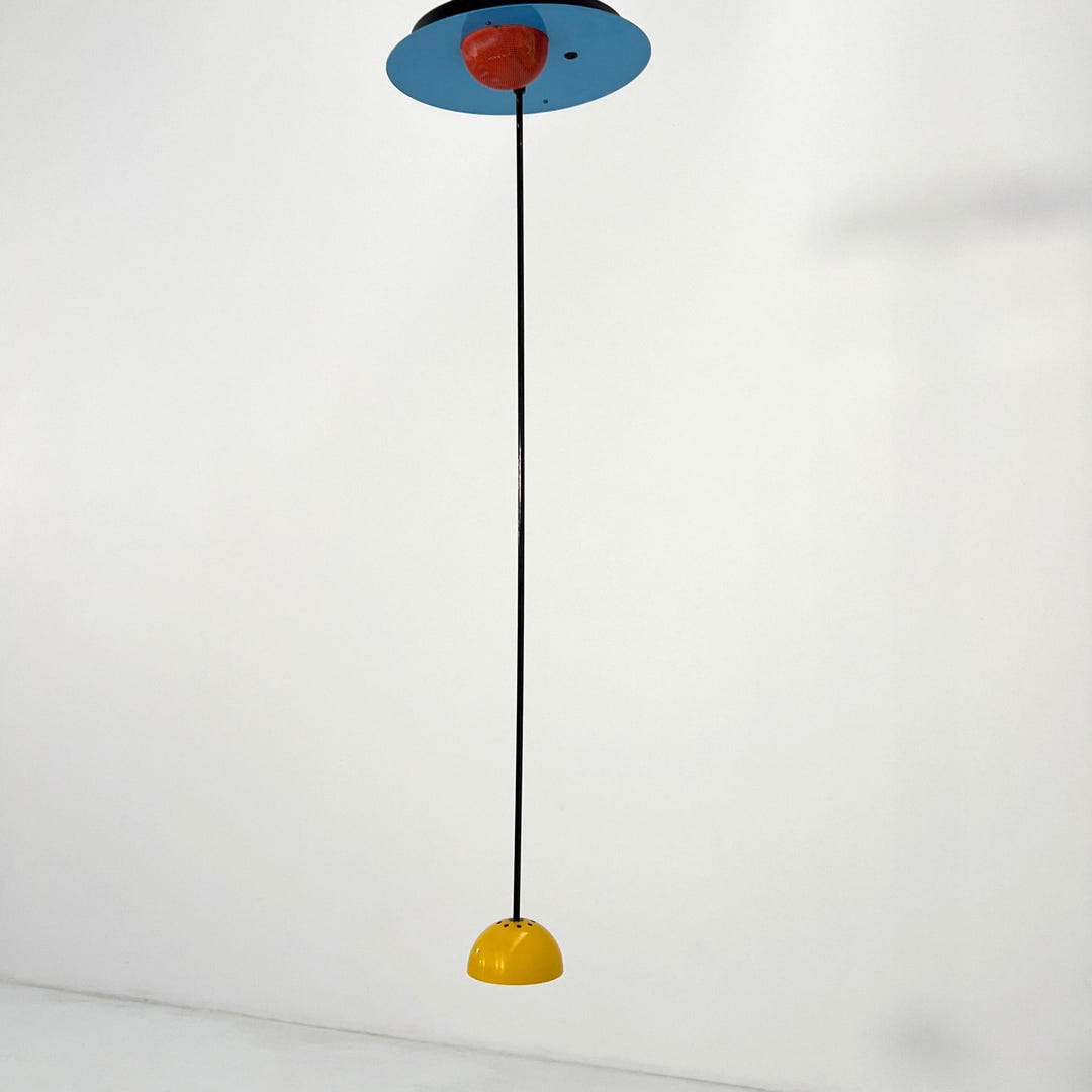 Alesia Ceiling Lamp by Carlo Forcolini for Artemide, 1980s - Etsy