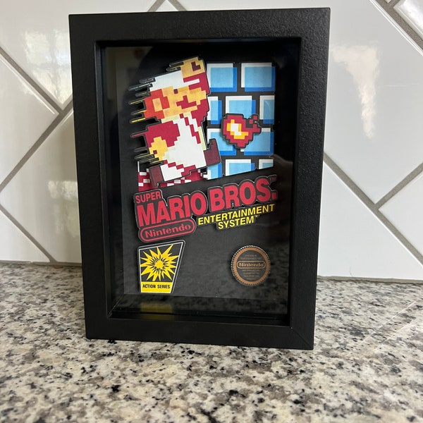Retro Shadow Box - Etsy