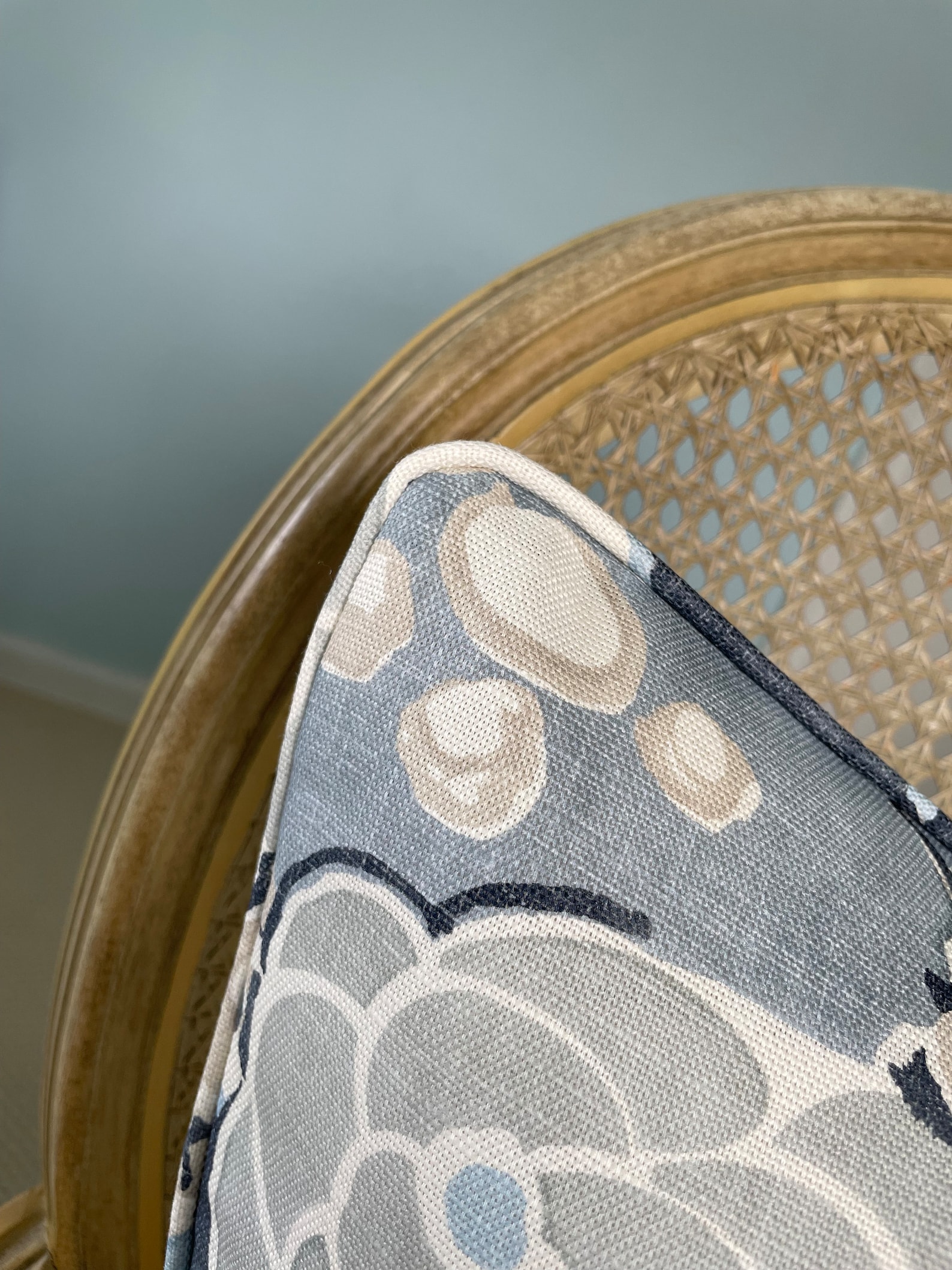 Anna French "laura" in Citrus and Blue One or Both Sides High End ...