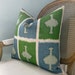Christopher Farr ozone One or Both Sides Designer Pillow Cover. Blue ...