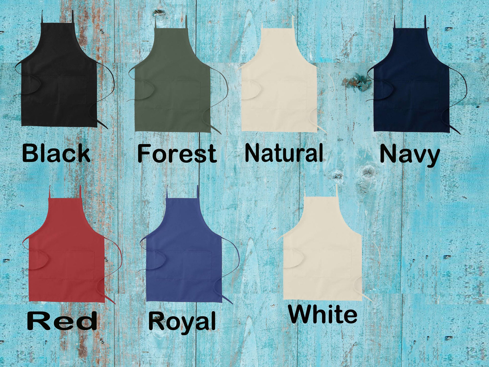 BBQ Pit Masters Apron for Men Custom Mens Apron Personalized - Etsy