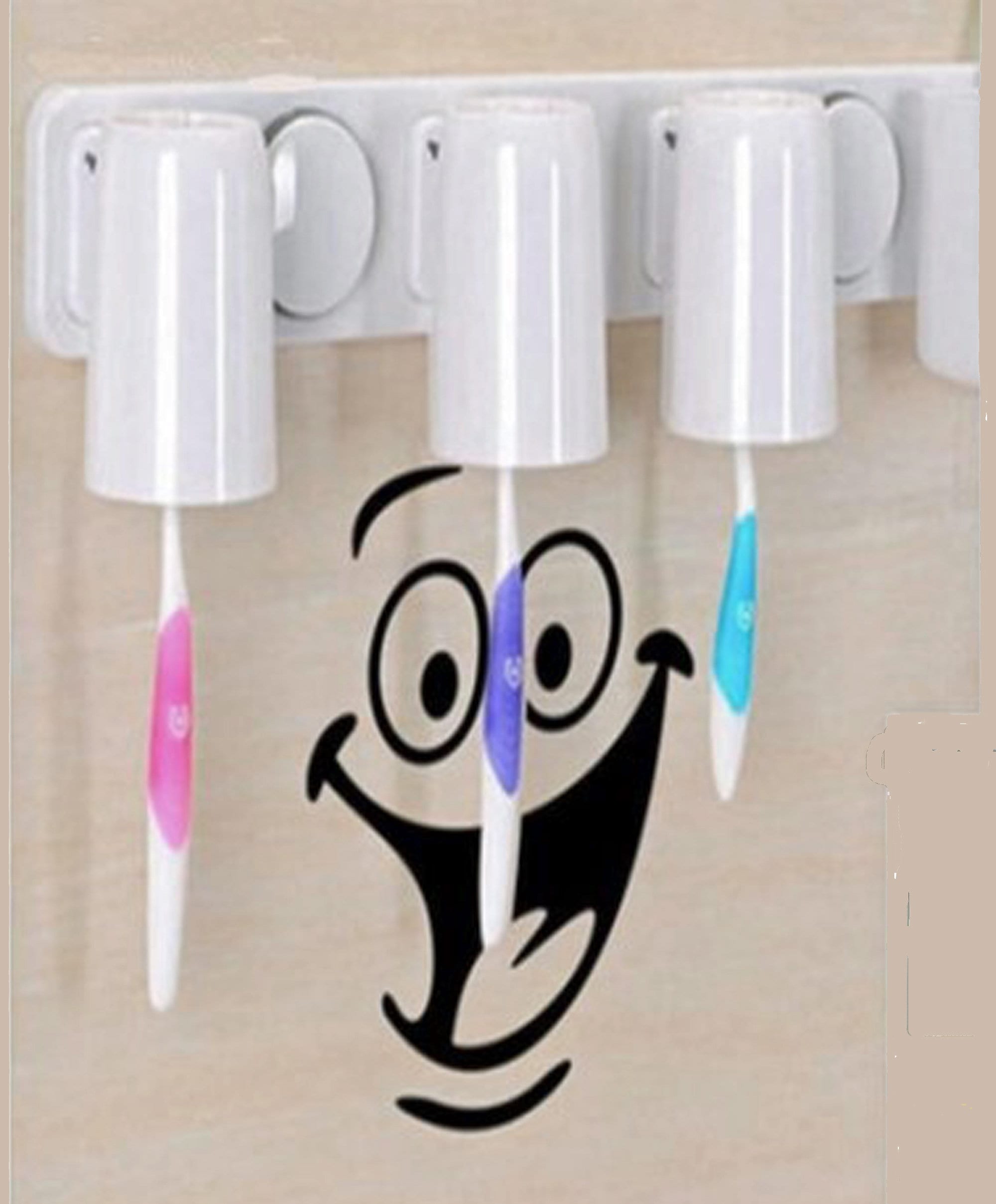 Funny Bathroom Wall Sticker Toilet Entrance Sign Decal Smiley - Etsy