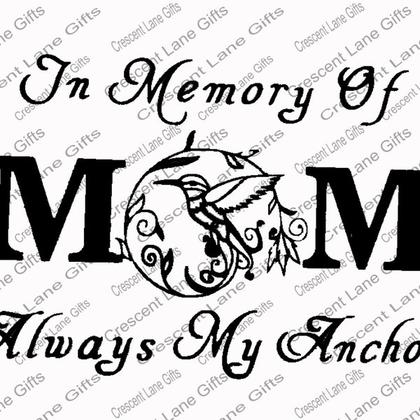 In Memory of Mom - Etsy