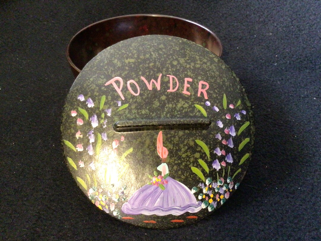 1930s Art Deco Bakelite Crinoline Lady Powder Pot Dressing Table ...