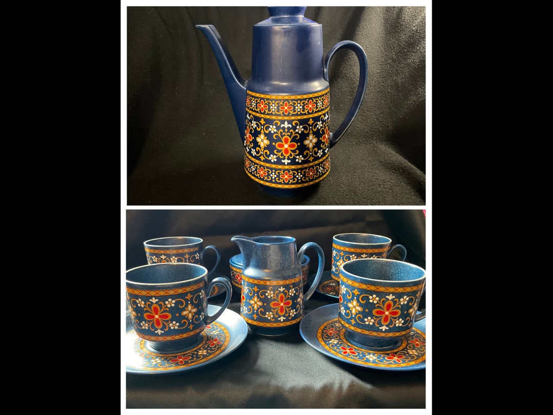 Winterling Bavaria Coffee Set: 1970s MCM Design - Etsy