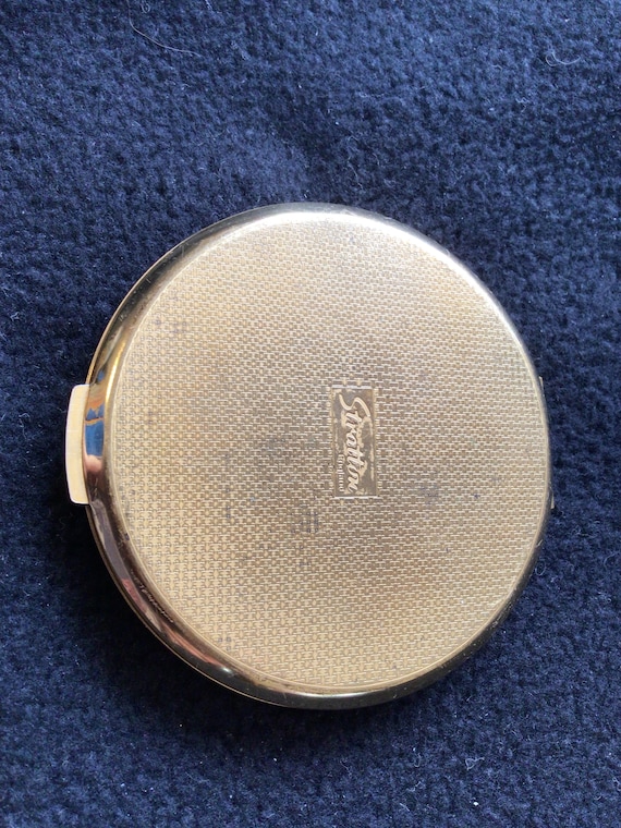 Early 1980s Stratton compact red and black - Gem