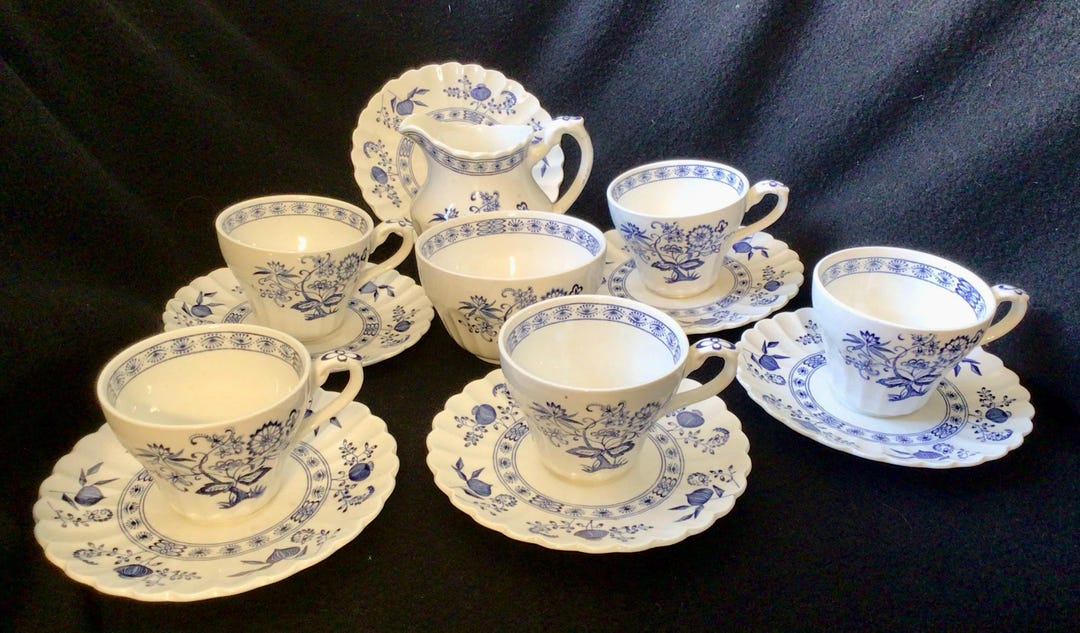 J and G Meakin Blue Nordic Tea Set 1970s Scandi Style - Etsy