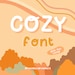 Cozy Font Downloadable Font .ttf .otf Files Sans Serif | Etsy