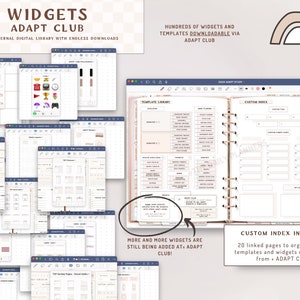23/24 ADAPT Study Digital Planner Mid Year DATED Until August 2024 ...