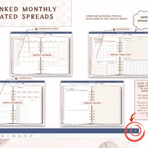 23/24 ADAPT Study Digital Planner Mid Year DATED Until August 2024 ...