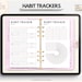 Pink Undated Digital Planner: Daily, Weekly, Monthly (PDF) - Etsy