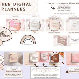 23/24 ADAPT Study Digital Planner Mid Year DATED Until August 2024 ...