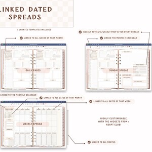 23/24 ADAPT Study Digital Planner Mid Year DATED Until August 2024 ...