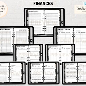 Undated Digital Business Planner: Daily, Weekly, Monthly (goodnotes App ...
