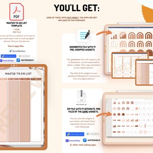 Ultimate ADD-ONS Master To-do List for Digital Planning | Use in ...