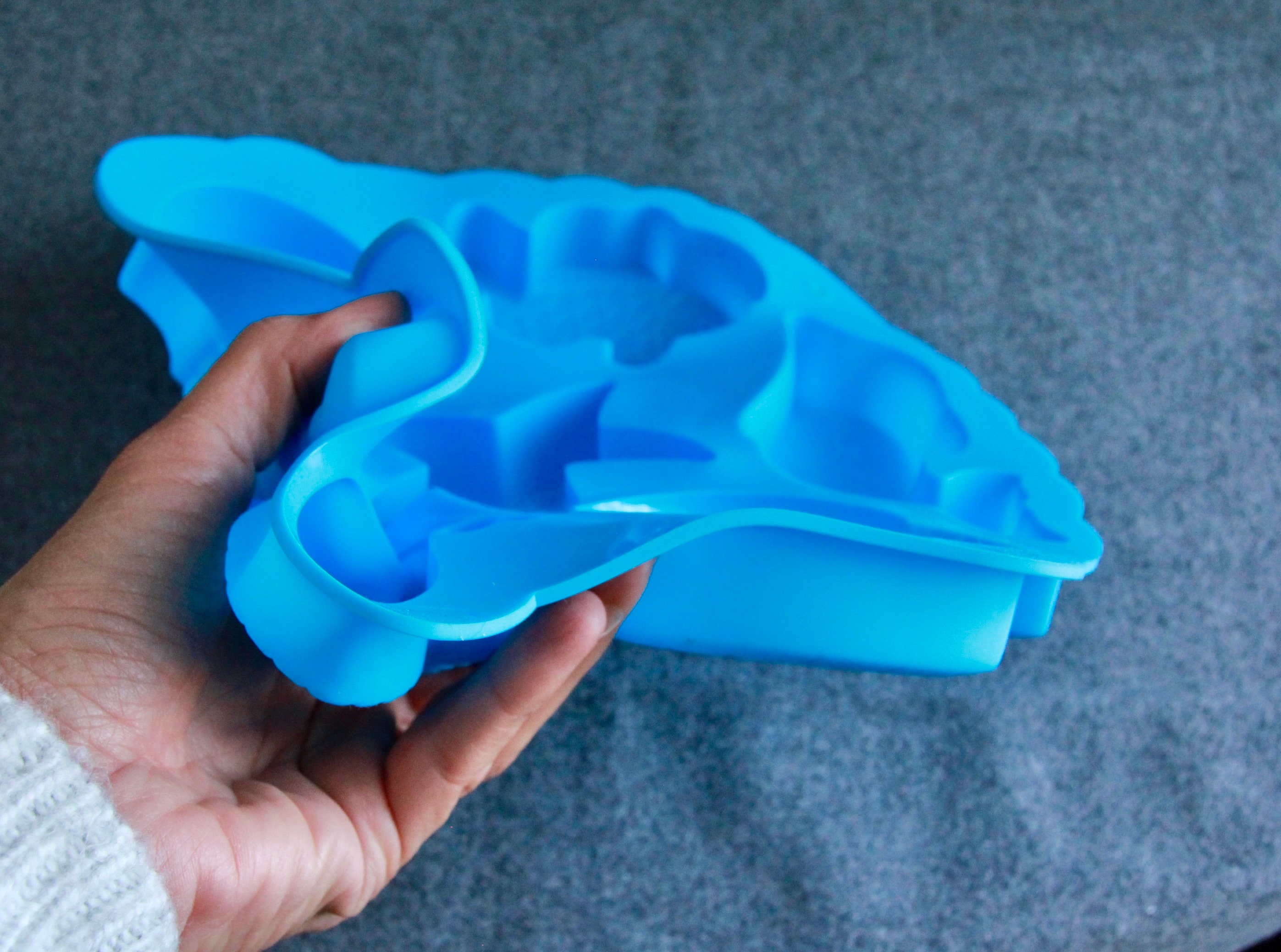 Silicone Moulds-sea Creatures Mermaid Fish Shell-for Soap Making Baking ...
