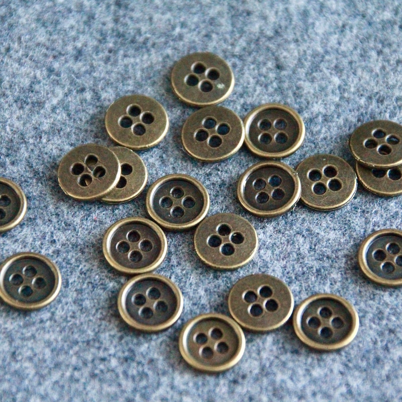 Button No Holes - Etsy