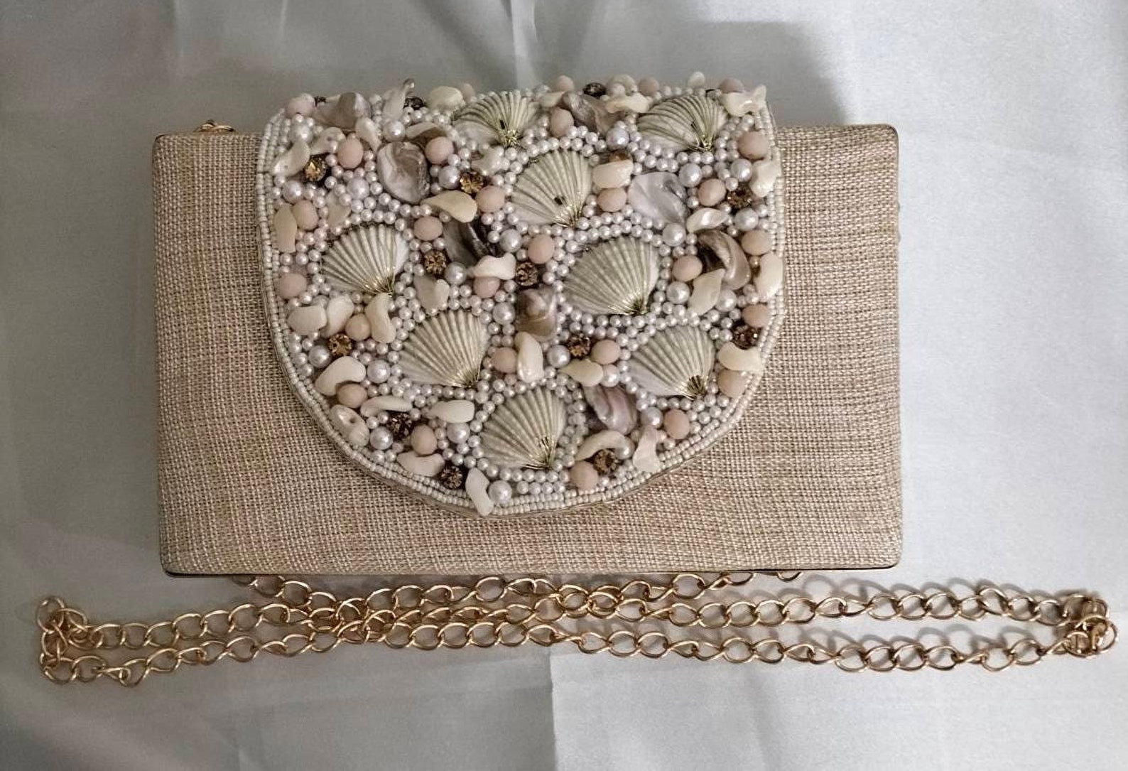 Seashell Crossbody Handmade Bag and Purse Ethnic Evening Bag - Etsy