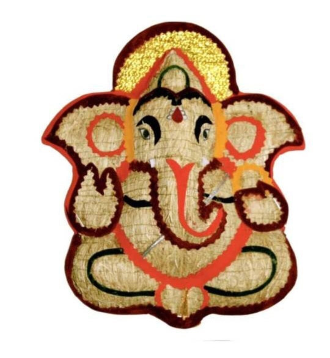 Handcrafted Vettriver/lavancha Lucky Ganesha - Etsy