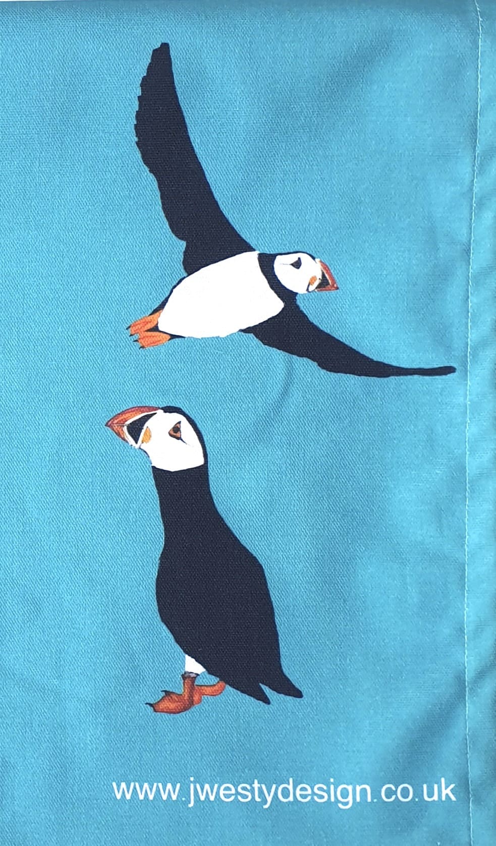 Puffin Tea Towel | Gifts With Puffin Design| Bird Lovers Kitchen Gift ...