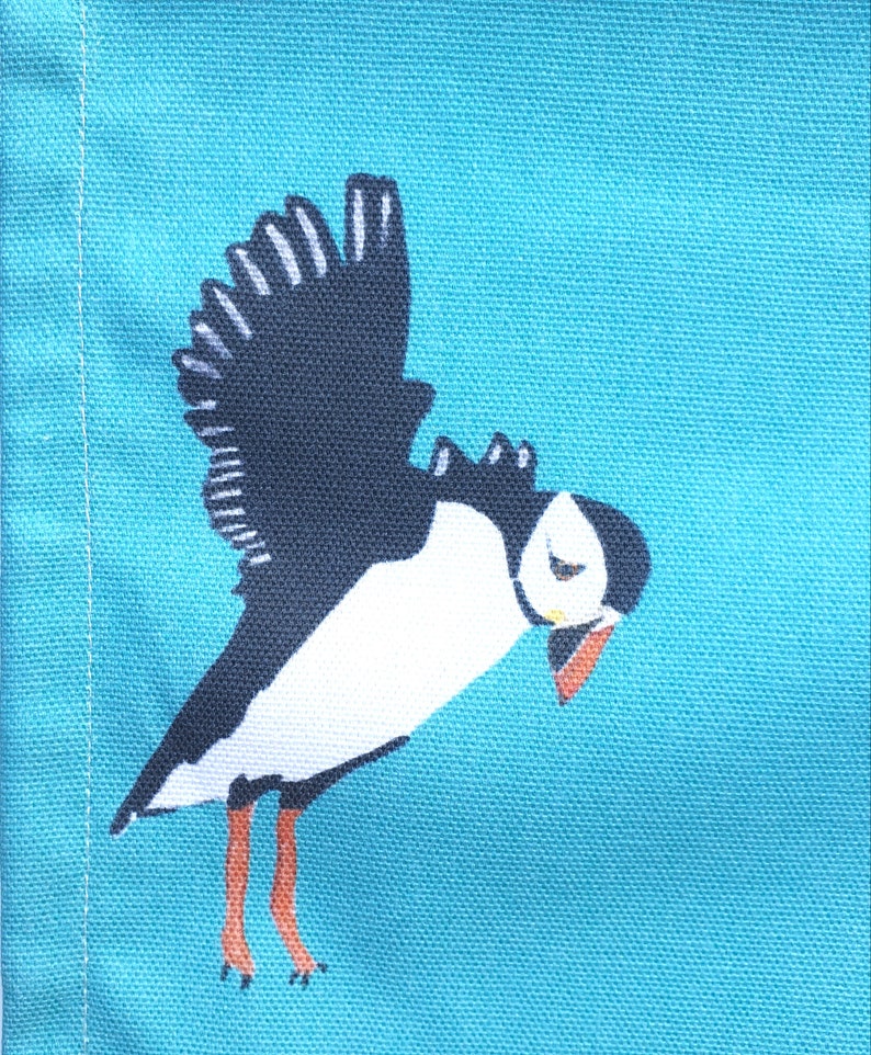 Puffin Tea Towel | Gifts With Puffin Design| Bird Lovers Kitchen Gift ...
