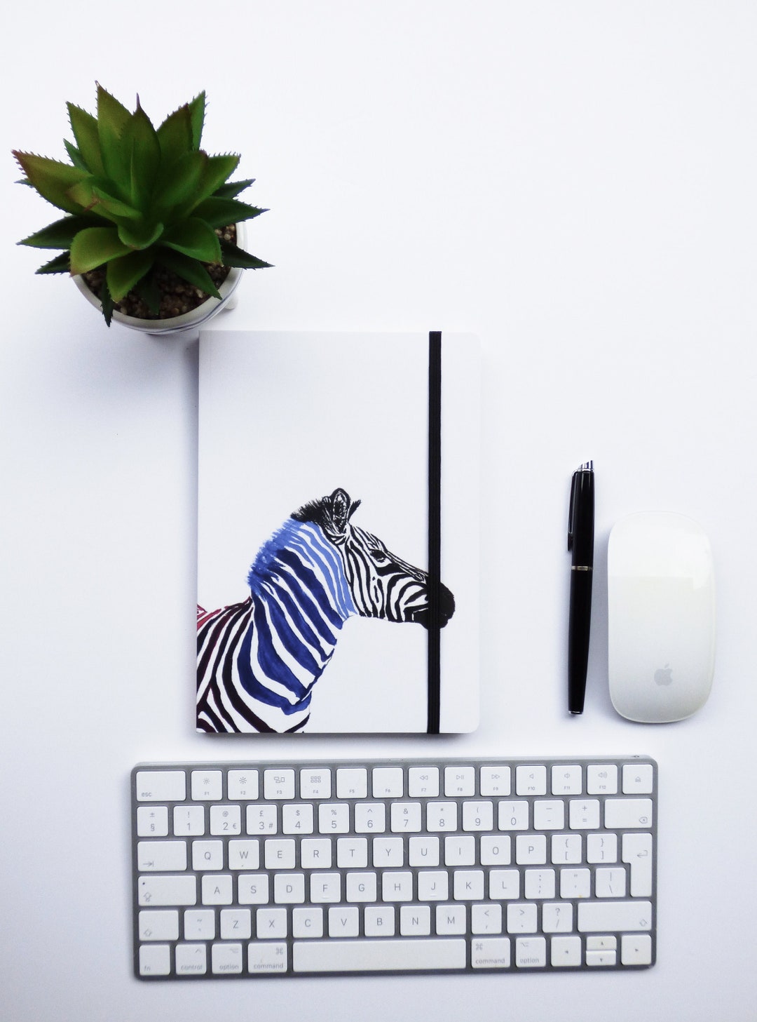 Zebra A5 Lined Softback Notebook - Etsy UK