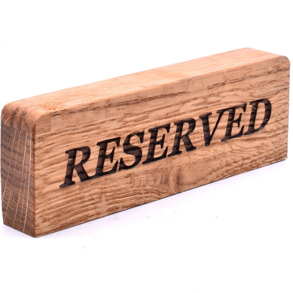 Reserved Sign - Etsy UK