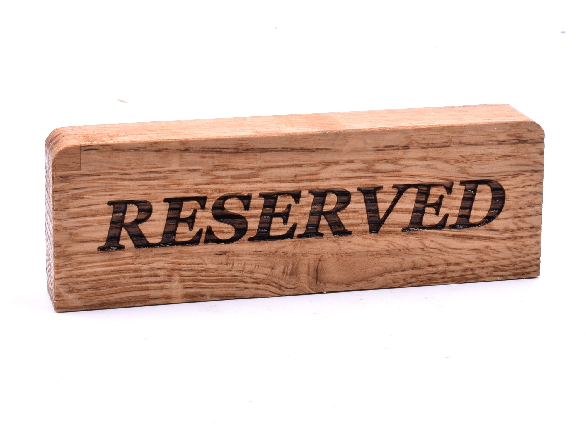 New Solid Oak Reserved Sign for Bars Restaurants Cafes and - Etsy UK