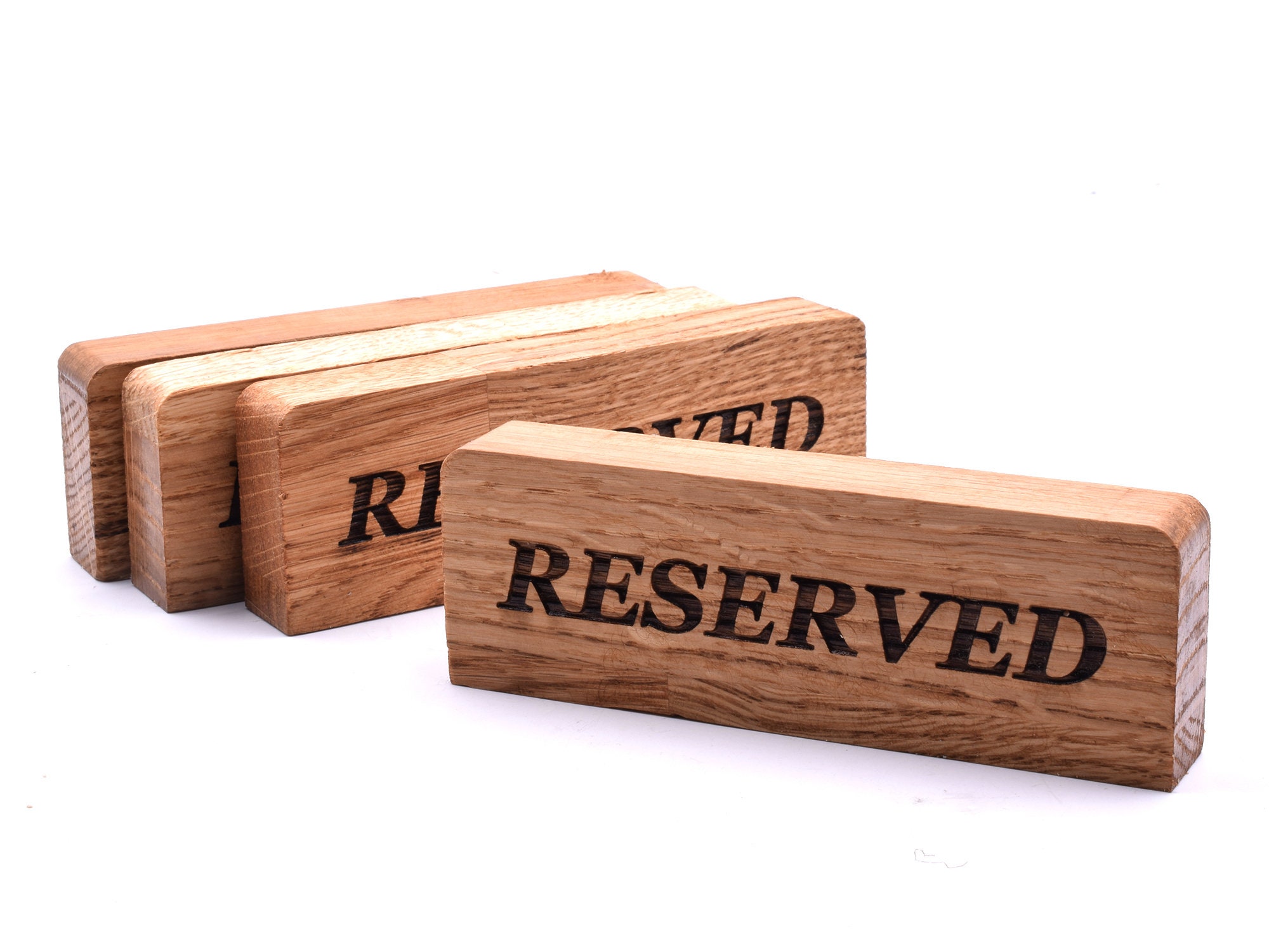 New Solid Oak Reserved Sign for Bars Restaurants Cafes and - Etsy UK