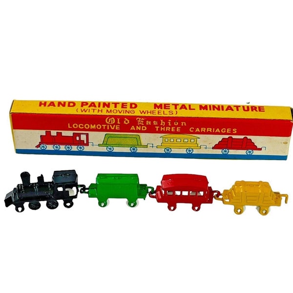 Metal Train Set - Etsy