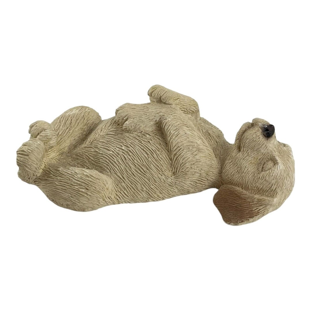 Sandicast Yellow Labrador Lab Puppy Dog Figurine Sandra Brue 1992 Lil ...