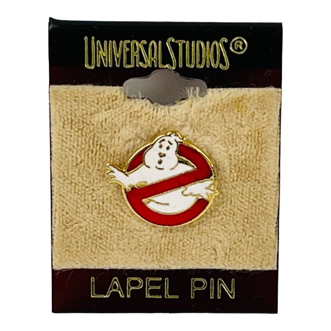 Vintage Universal Studios Ghostbusters Lapel Pin Original Movie ...