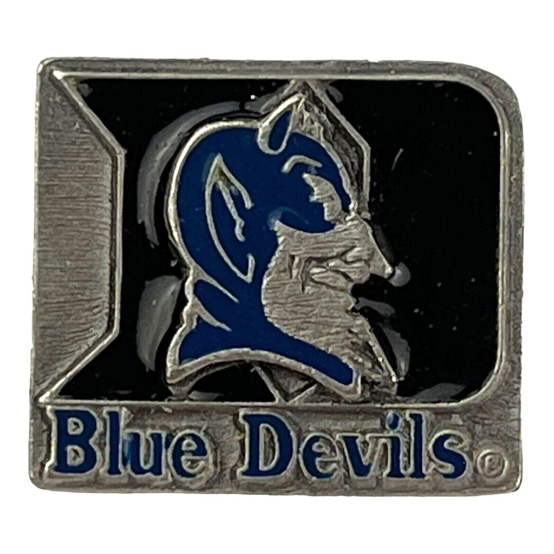 Vintage Duke Blue Devils Lapel Hat Pin College Alumni Fan Gift Souvenir ...