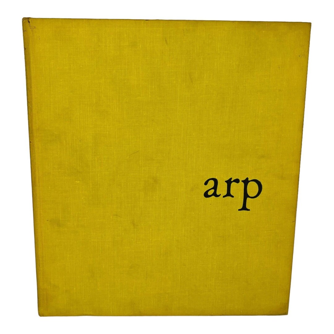 Arp 1958 Moma Art Book Museum of Modern Art - Etsy
