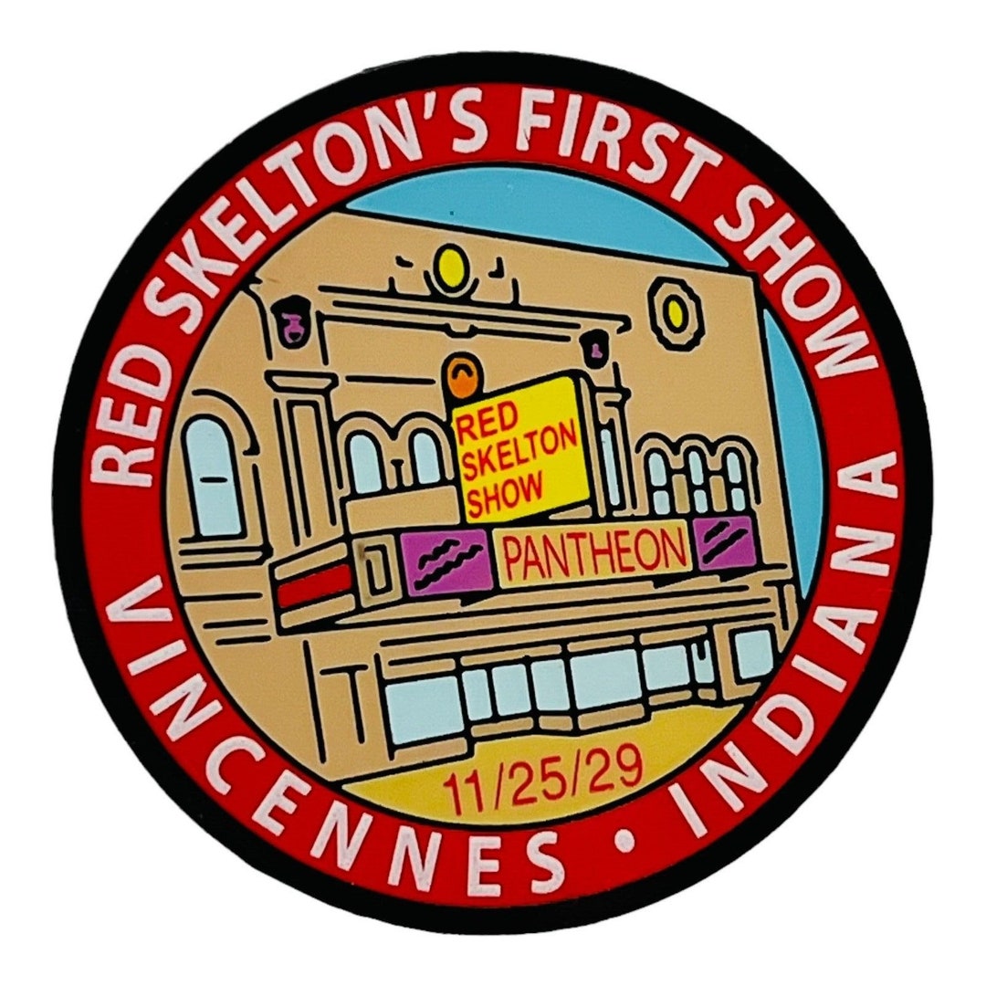 Vintage Red Skelton's First Show Vincennes Indiana Lapel - Etsy