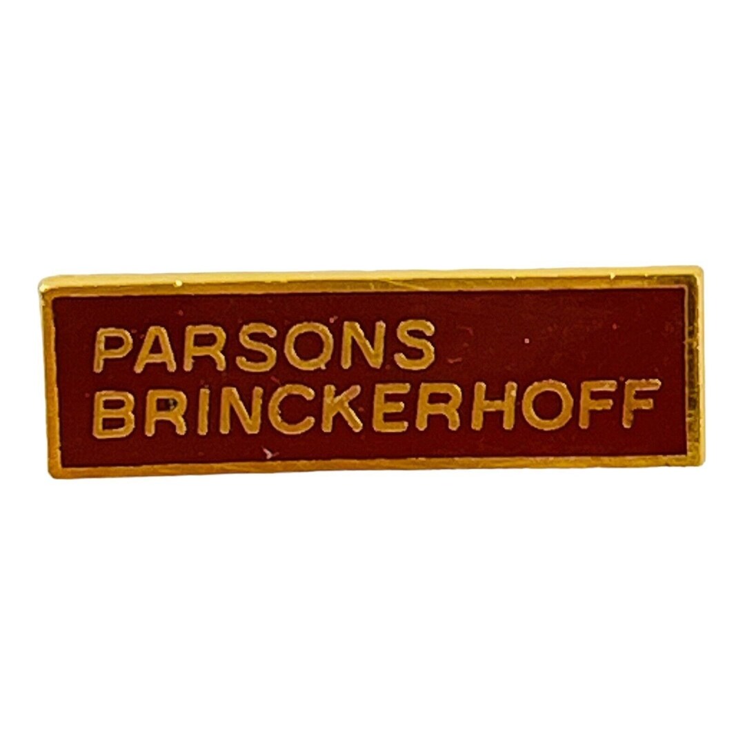 Vintage Parsons Brinckerhoff Engineering Lapel Hat Pin Souvenir Gift - Etsy