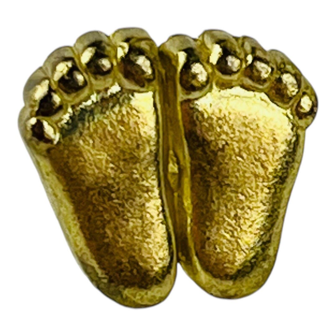 Vintage Precious Feet Lapel Hat Pin Pro Life Baby Feet J. Evers 1979 - Etsy