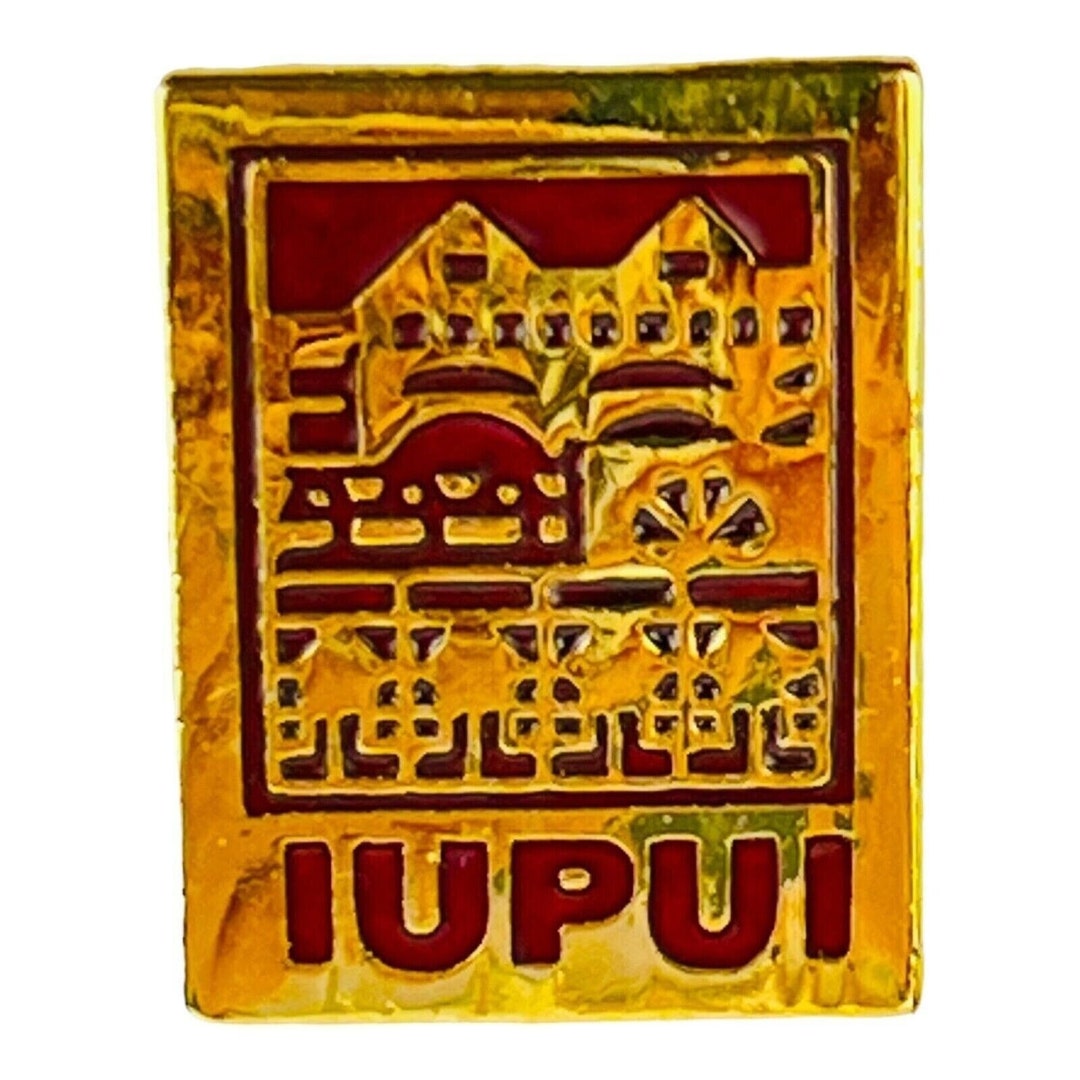 Vintage IUPUI Lapel Hat Pin College Graduation Alumni Fan Gift ...