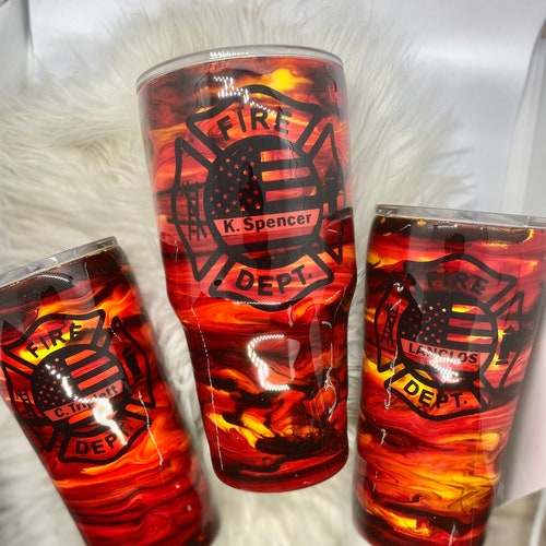 Customized Fire Fighter / Fire Department Mug: SPECIAL ORDER | Etsy