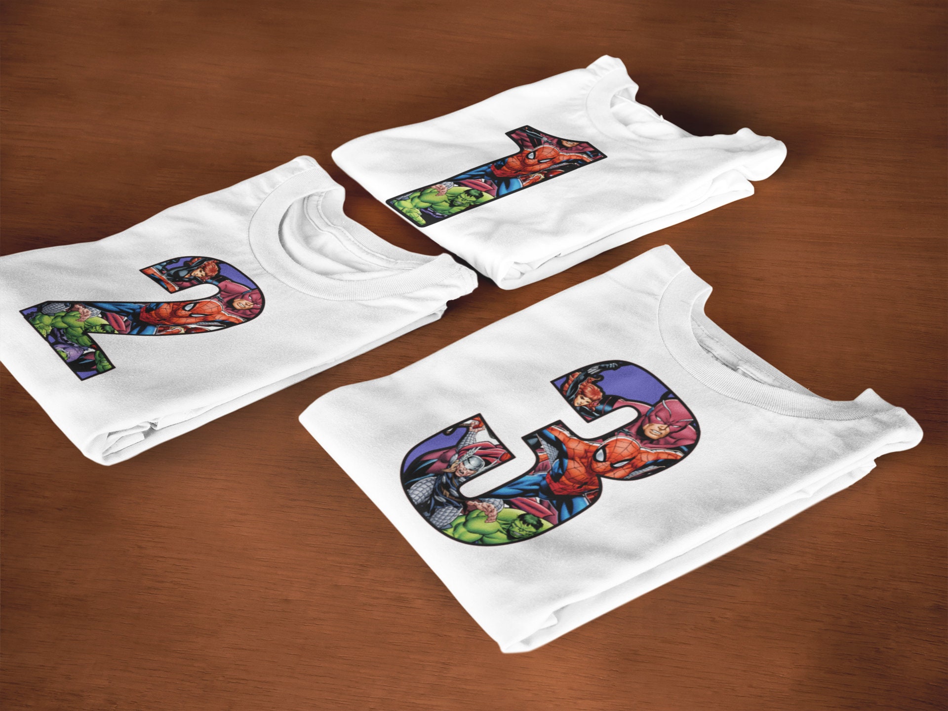Marvel Superhero Birthday Number Set Includes Numbers 0-9 - Etsy