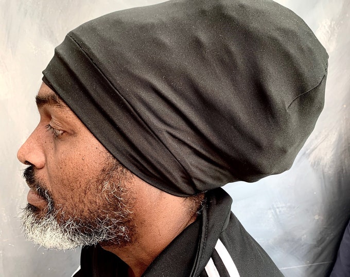 Black Rasta Hat Black Rasta Turban Rastaman Turban Nyabinghi Turban ...
