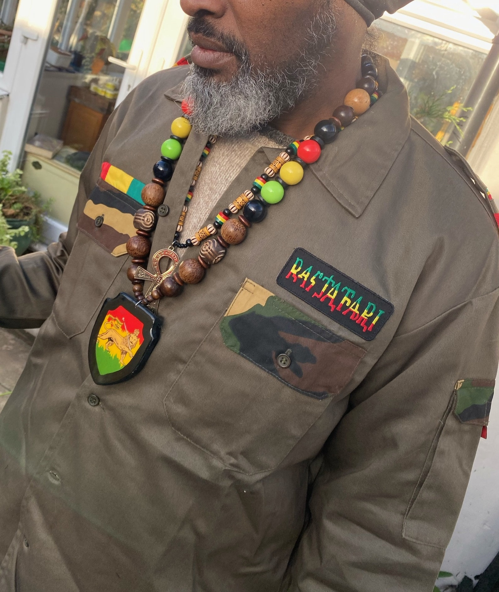 Rastaman Olive Khaki Suit Rasta Jacket and Trousers Gideon - Etsy