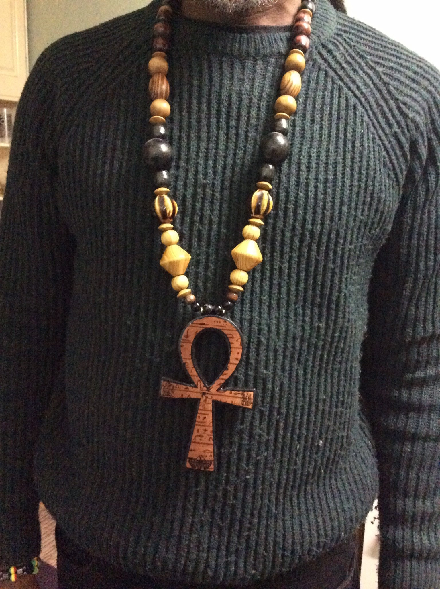 Extra Large Ankh Large Wooden Ankh Nubian Ankh Handcarved Ankh Large ...
