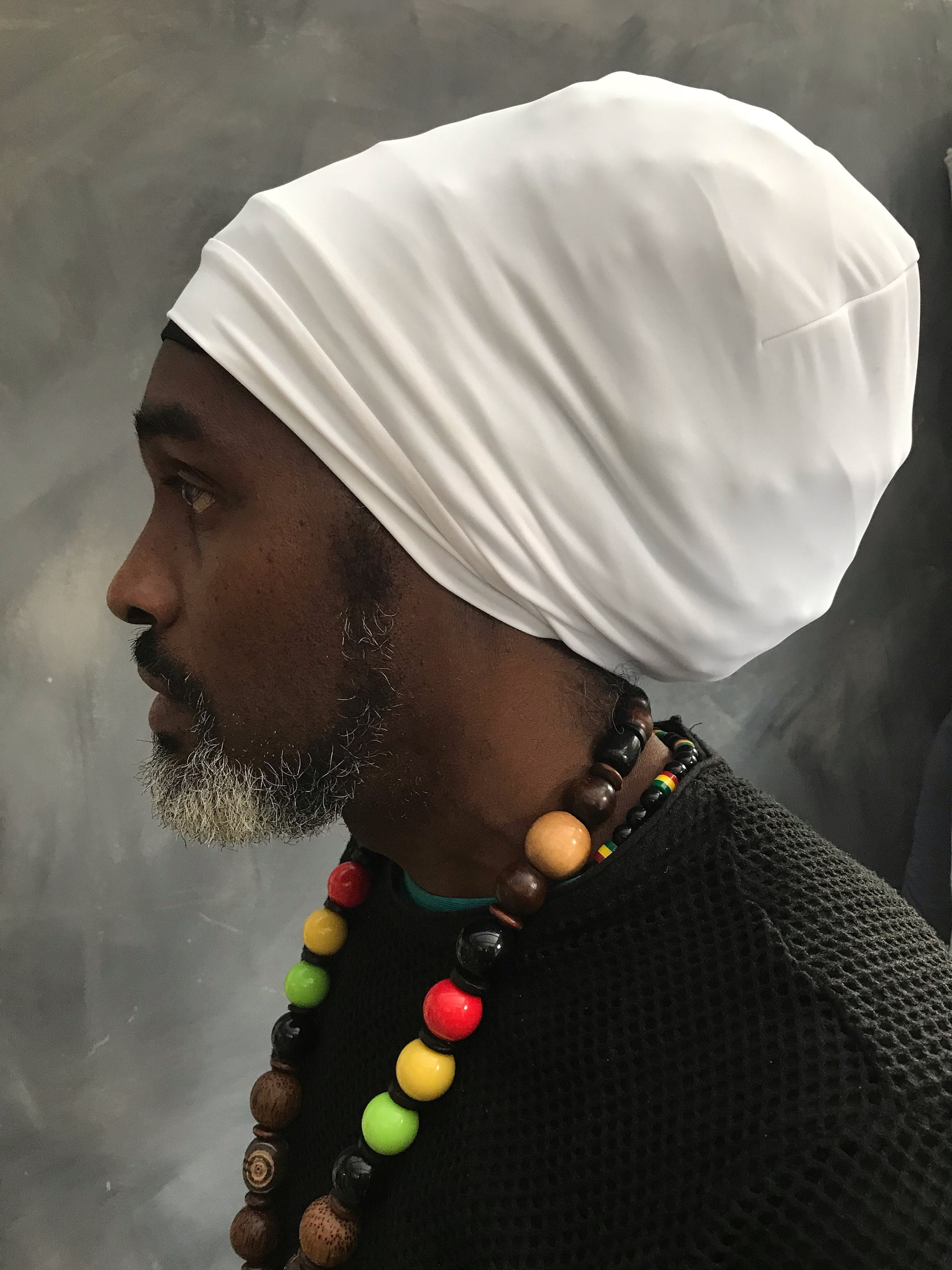White Rasta Hat Rasta Turban Rasta Man Headwrap Nyabinghi - Etsy Canada