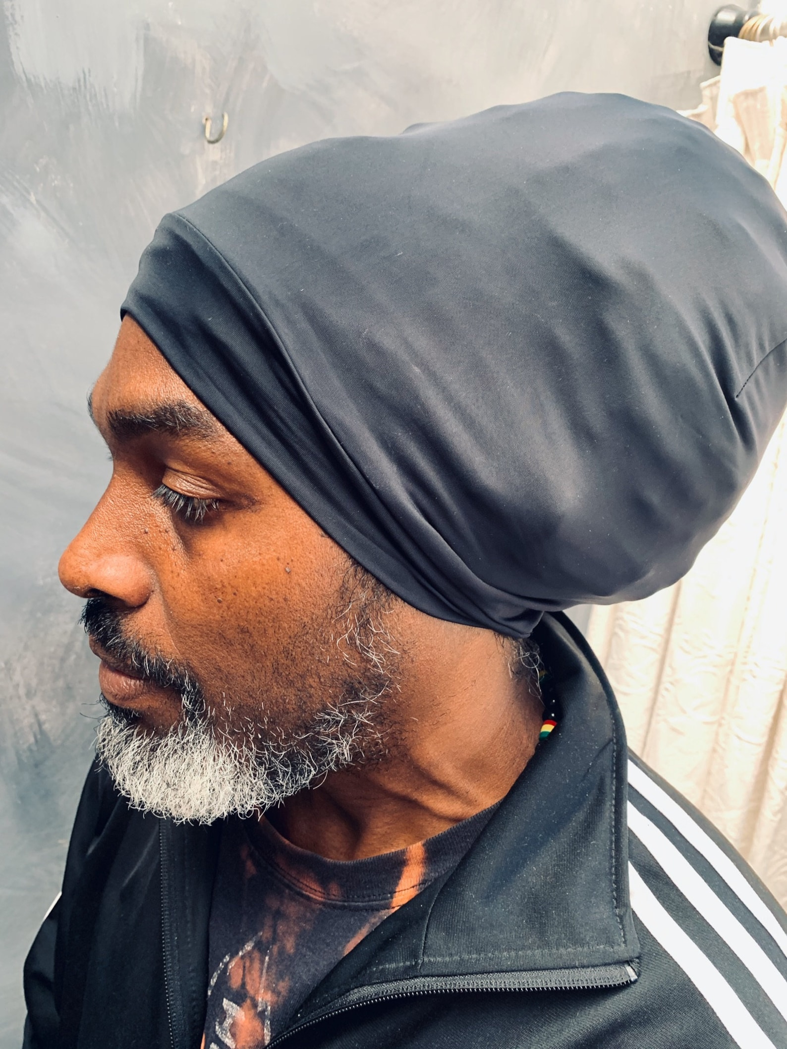 Black Rasta Hat Black Rasta Turban Rastaman Turban Nyabinghi | Etsy