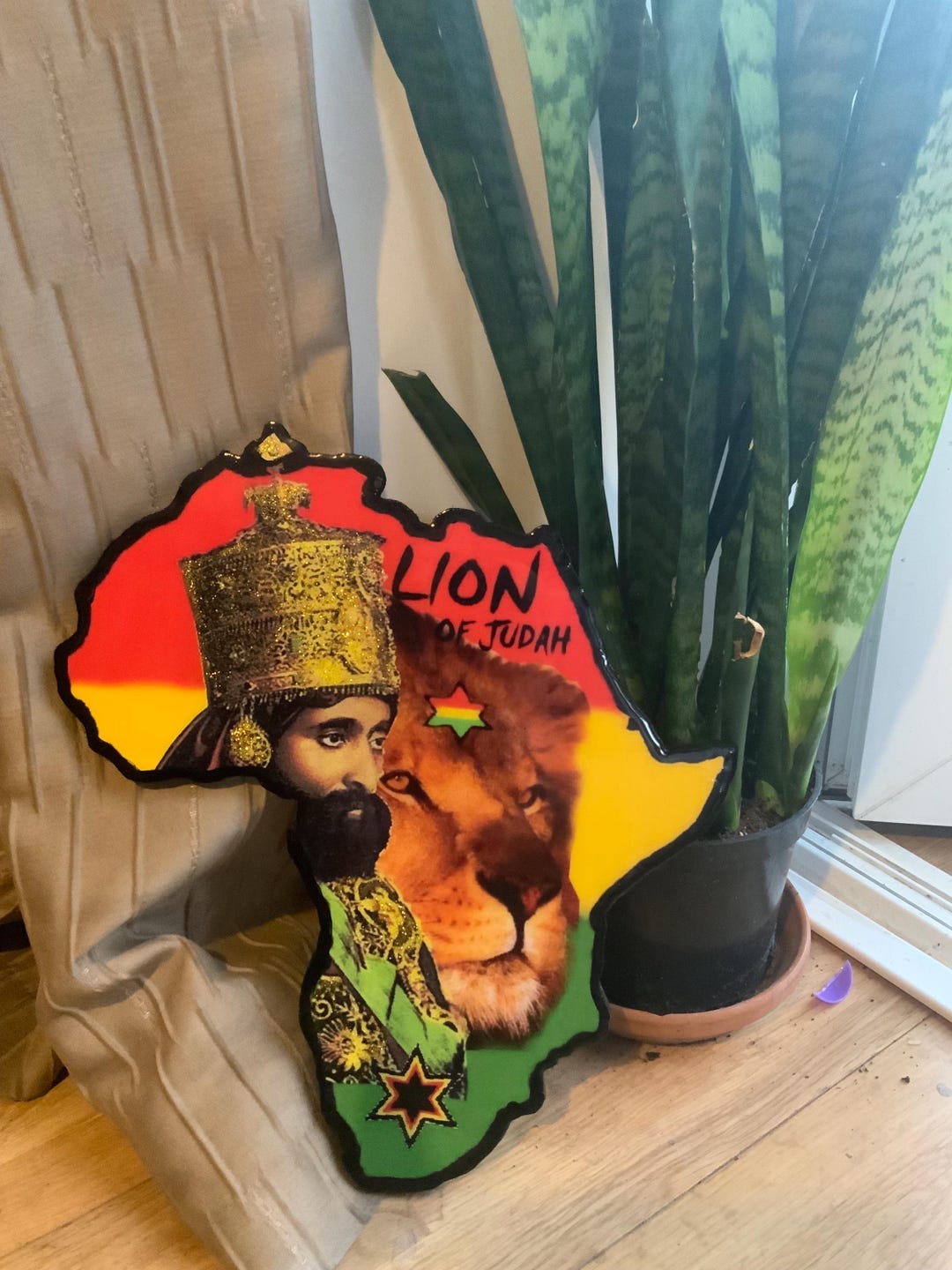 Rastafari Africa Map Wall Plaque Orthodox Wooden Handmade Rasta Art - Etsy