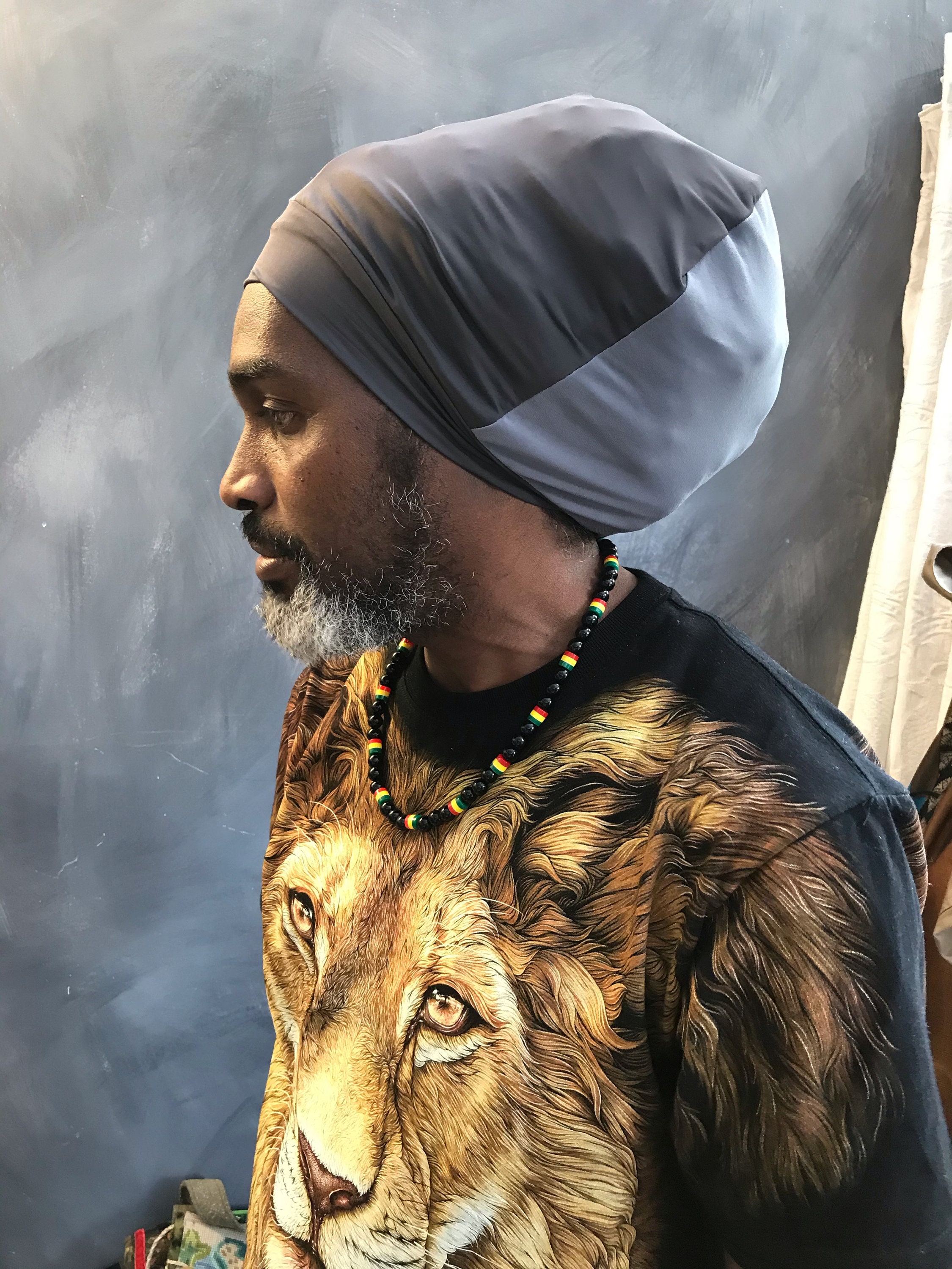 Ska 2 Tone Grey Rasta Tam Bobo Turban Nyabinghi Turban Grey - Etsy UK