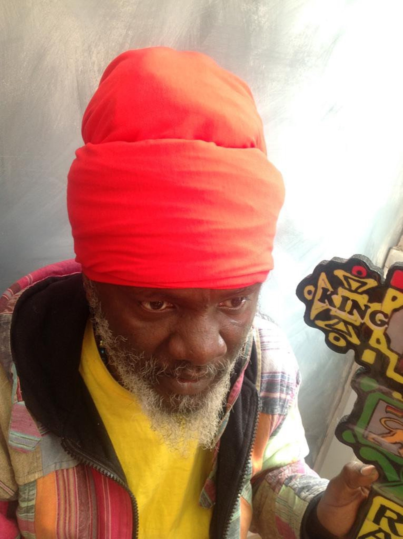 Original Rasta Turban Rastaman Turban Red Nyabinghi Red Turban ...