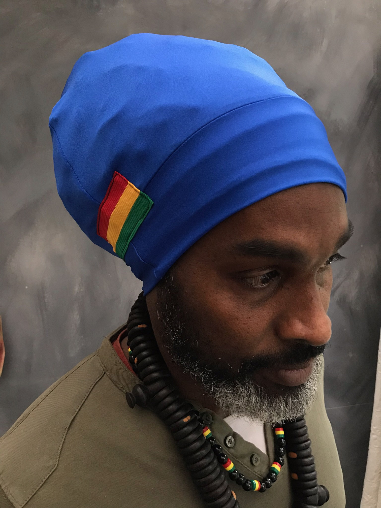 Bright Royal Blue Rasta Hat Blue Rasta Turban Rasta Man - Etsy