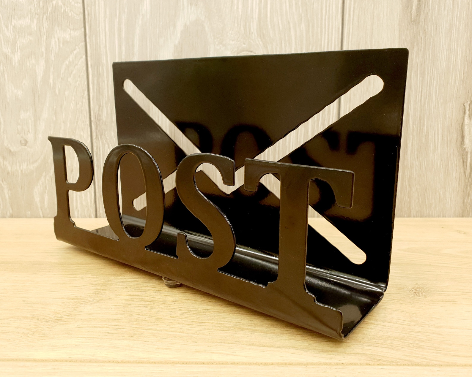 LETTER or MAIL RACK Holder Metal Post Rack Holder Letter - Etsy UK